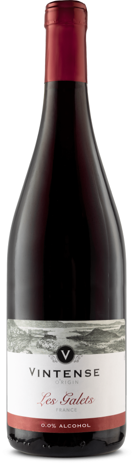 O°rigin Les Galets, a non-alcoholic red wine - Vintense