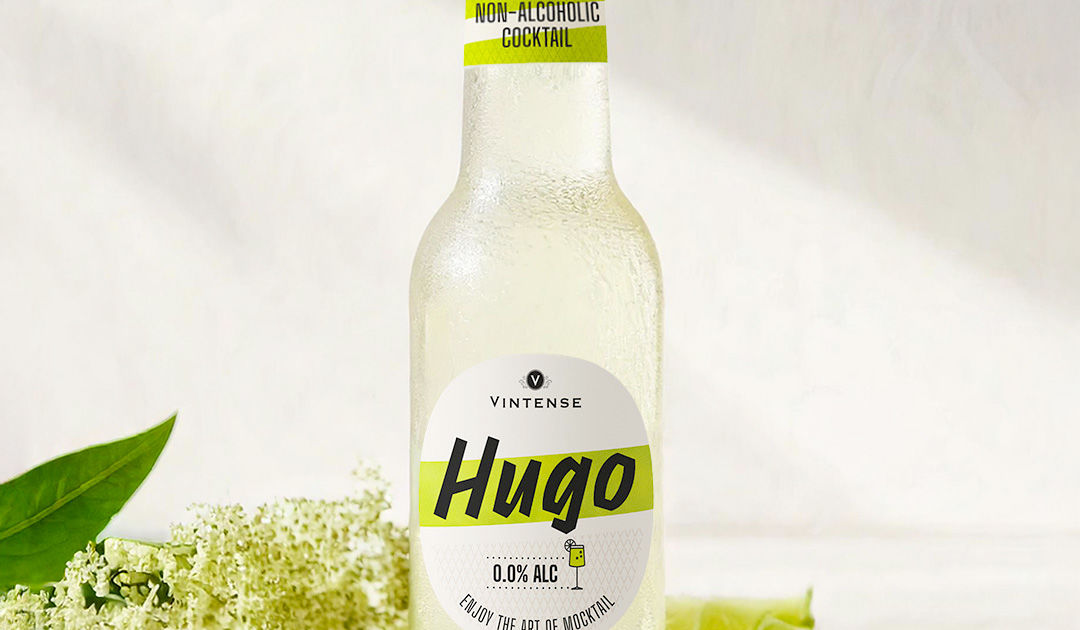 Mocktail Hugo, cocktail sans alcool prêt à boire - Vintense