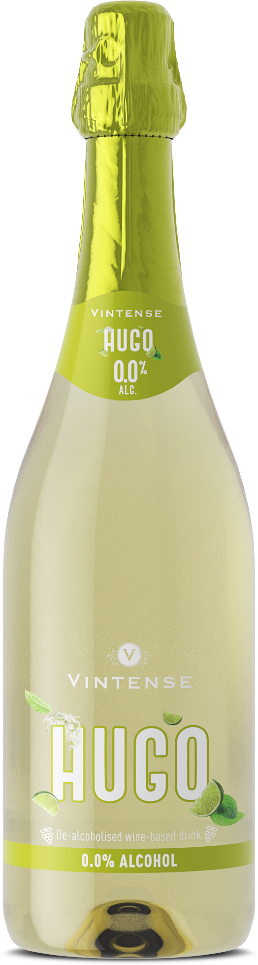 Mocktail Hugo, ready-to-drink non-alcoholic cocktail - Vintense