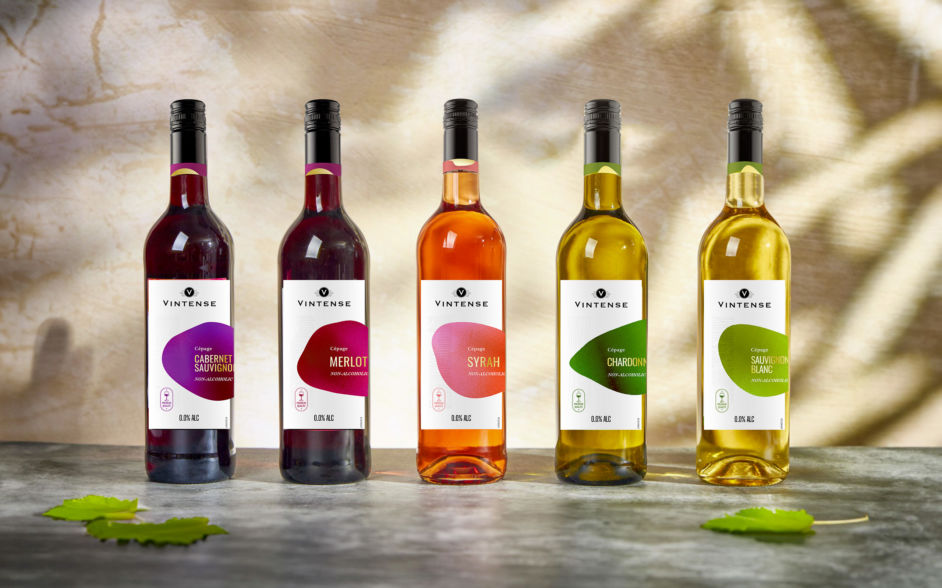 Cépages, a range of non-alcoholic wines - Vintense
