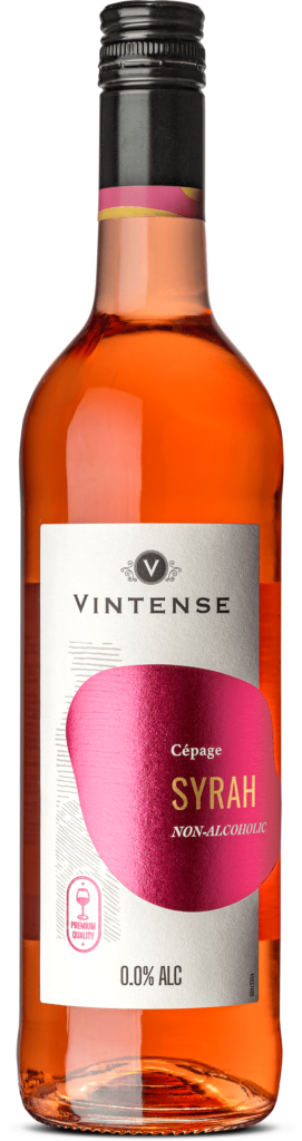 Non-alcoholic rosé wine - Vintense Cépage Syrah 75cl